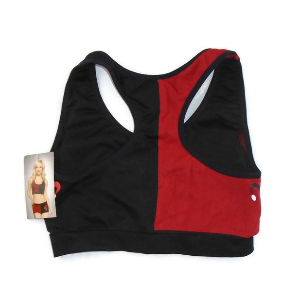 DC Comics | Tops | Harley Quinn Seamless Crop Top Sports Bra Nwt | Poshmark